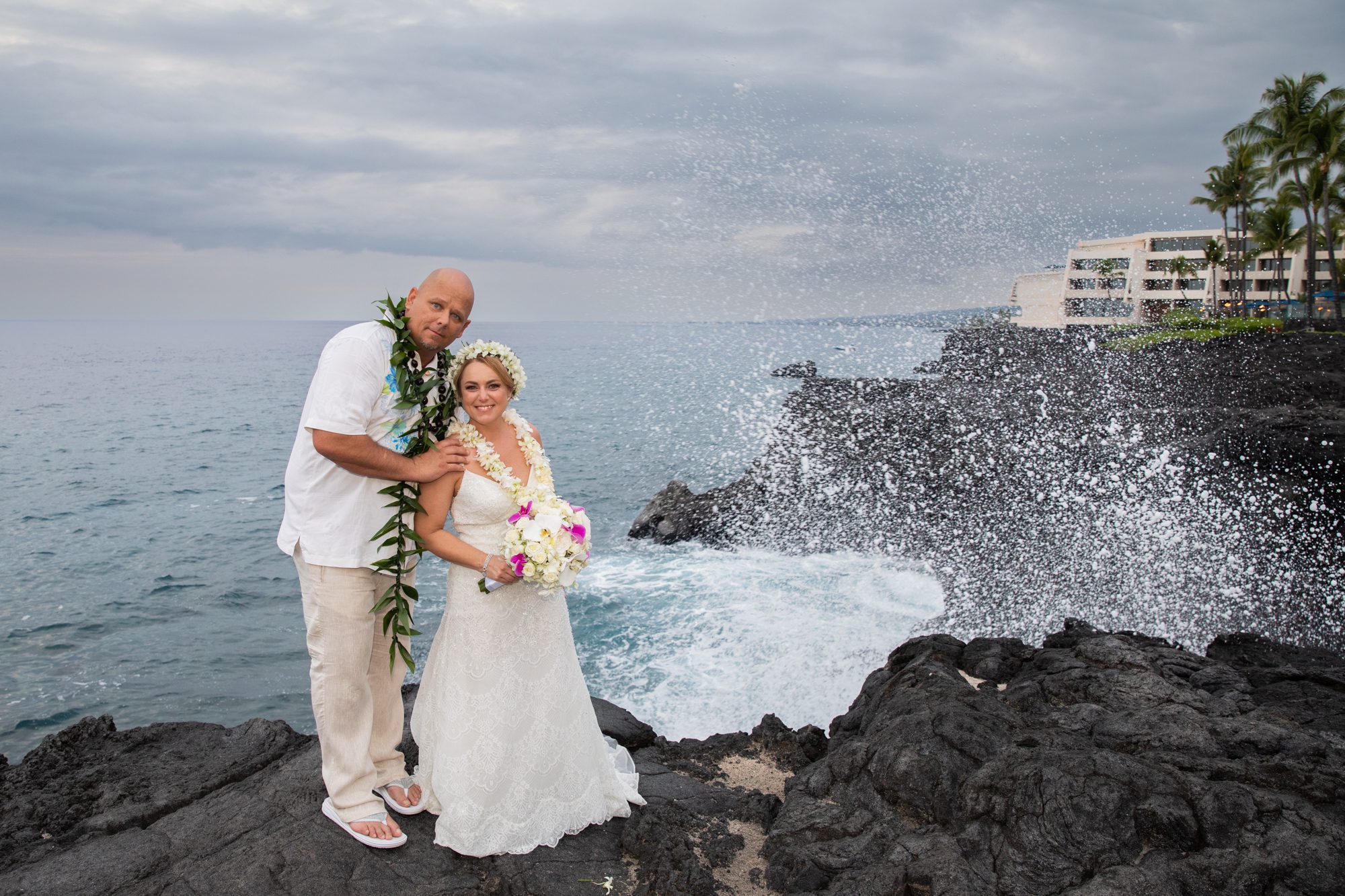 Patty & Devin, Outrigger Kona Resort - Kona family and portrait ...
