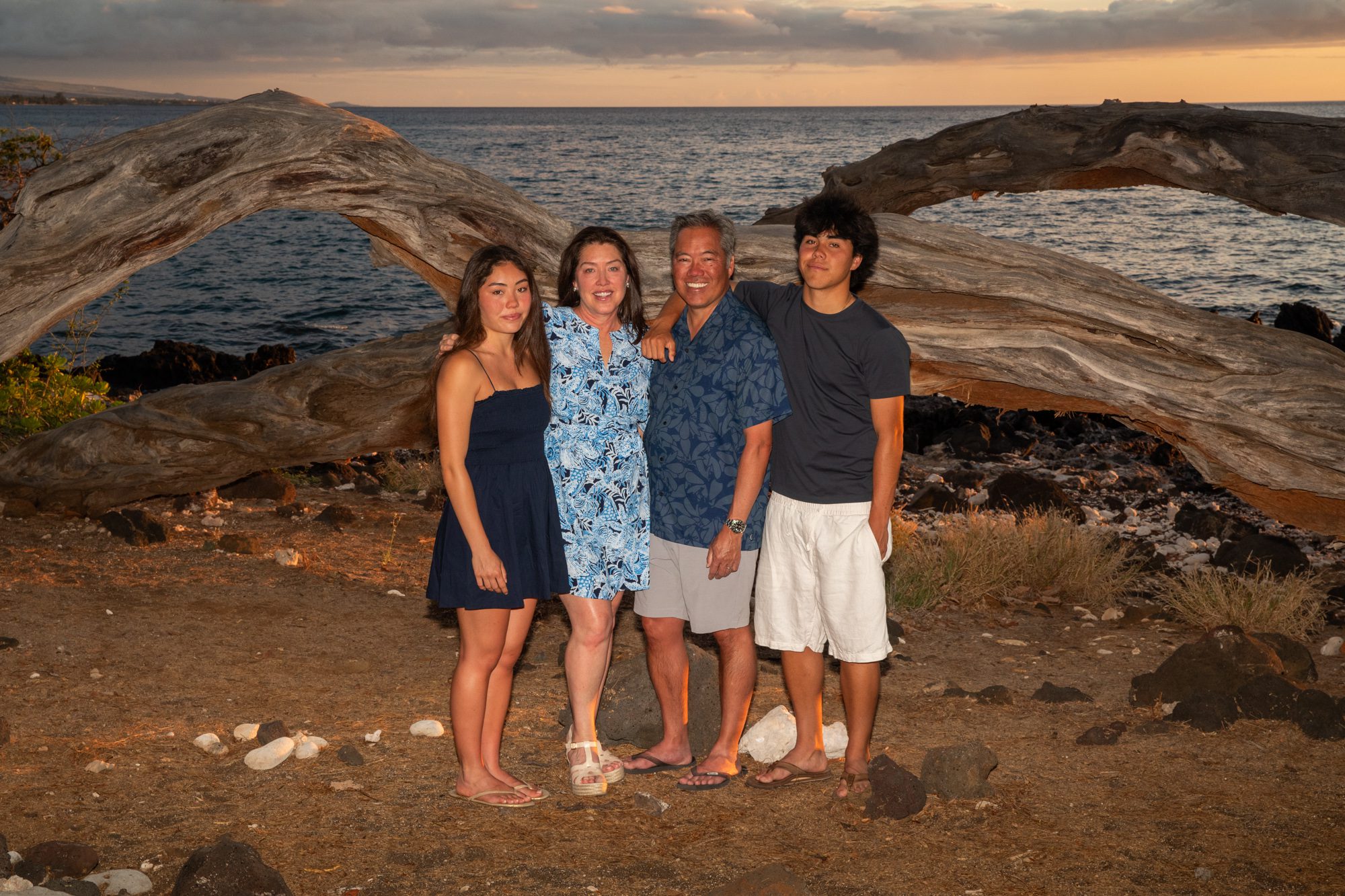The Shibuya Family, Mauna Kea Beach Hotel - Kona family and portrait ...